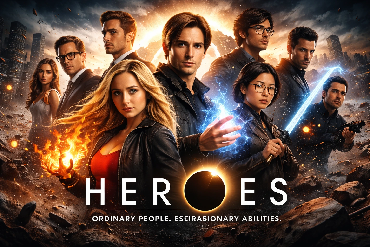 Serial TV Heroes: Kisah Manusia Biasa dengan Beban Kekuatan Luar Biasa ...